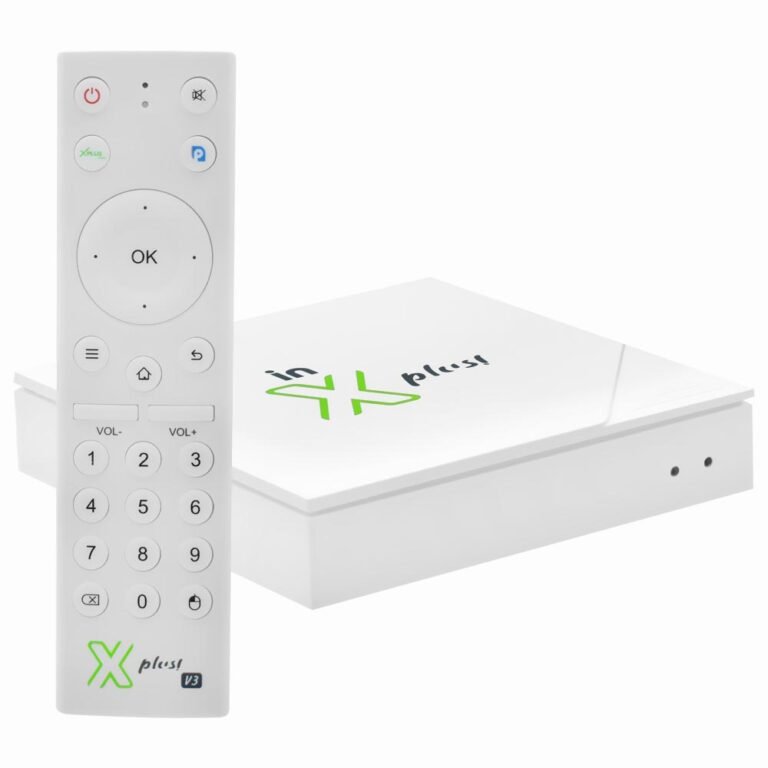 Receptor Iptv In X Plus V3 2GB de RAM / 16GB / UHD / 8K – Branco ...